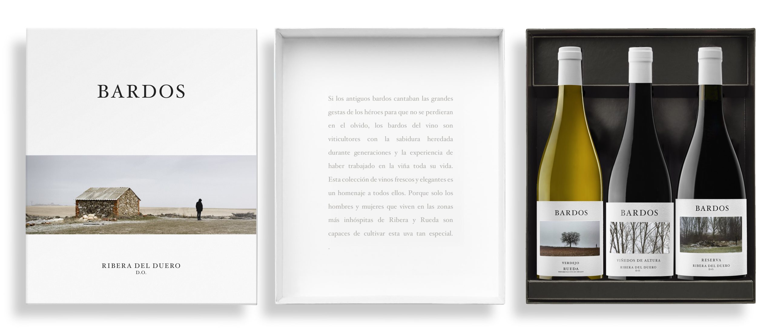 Bardos giftbox (Verdejo + Viñedos de Altura + Reserva) - Buen Gusto